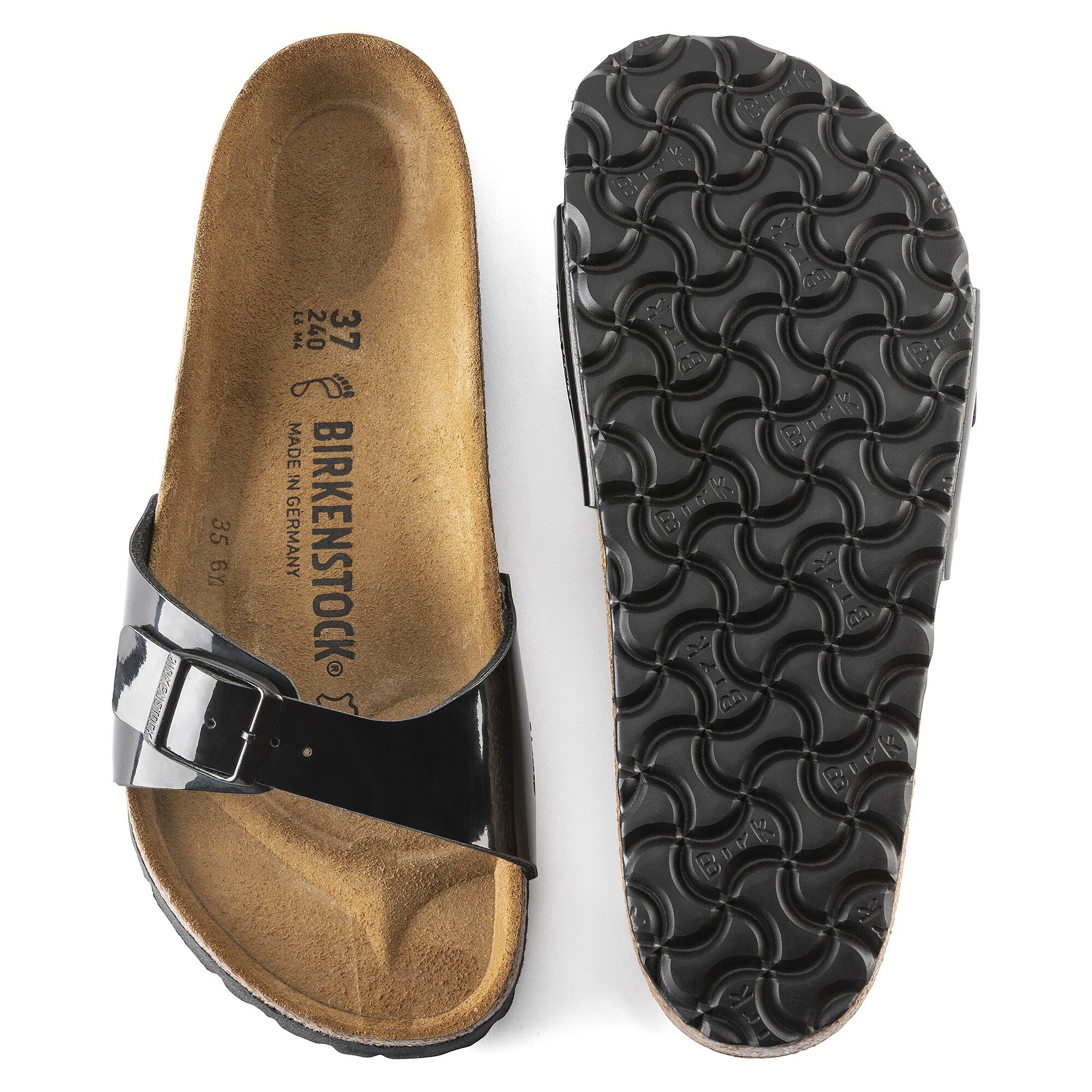 Madrid Birko-Flor Patent Black Patent | BIRKENSTOCK