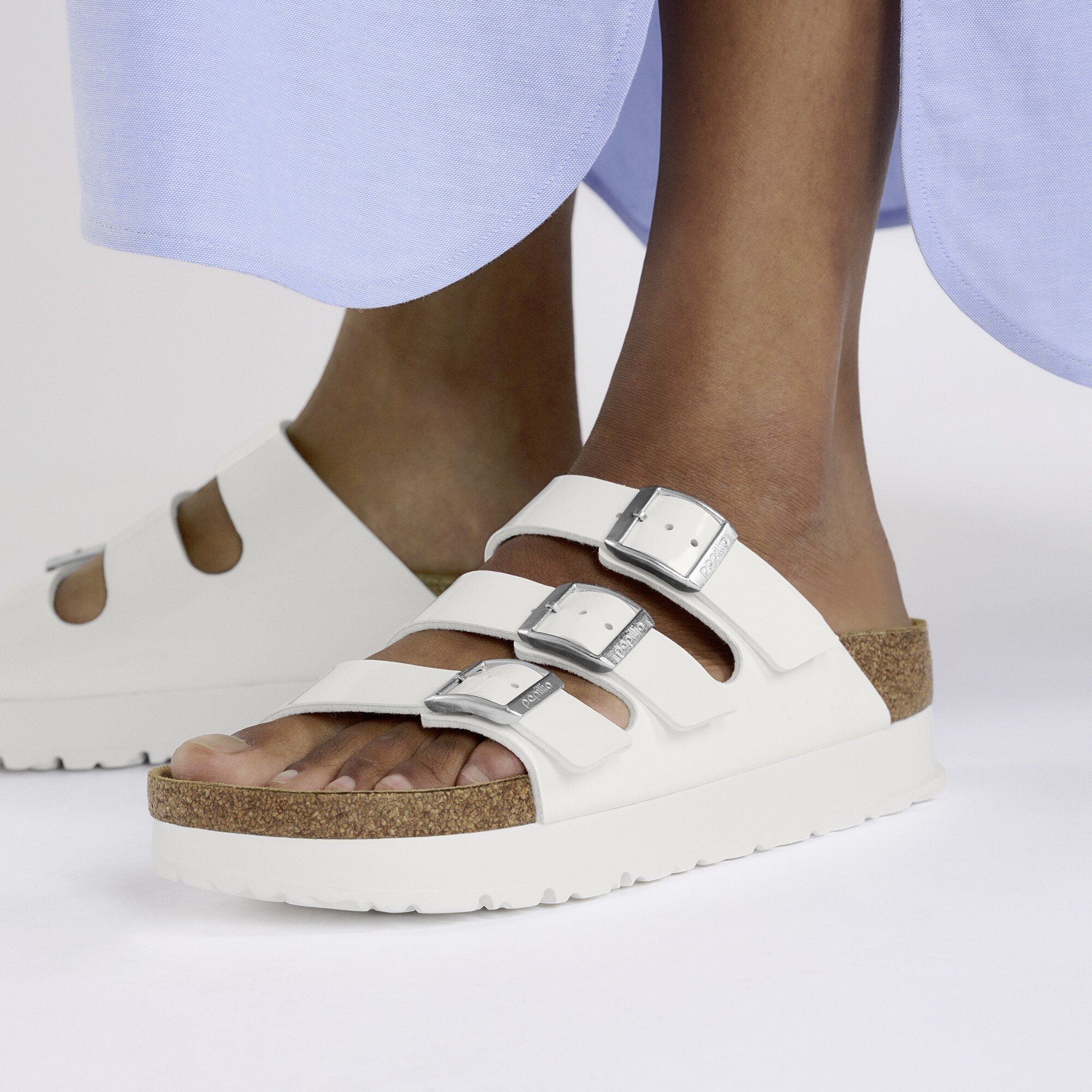 Florida Flex Platform Birko-Flor White | BIRKENSTOCK