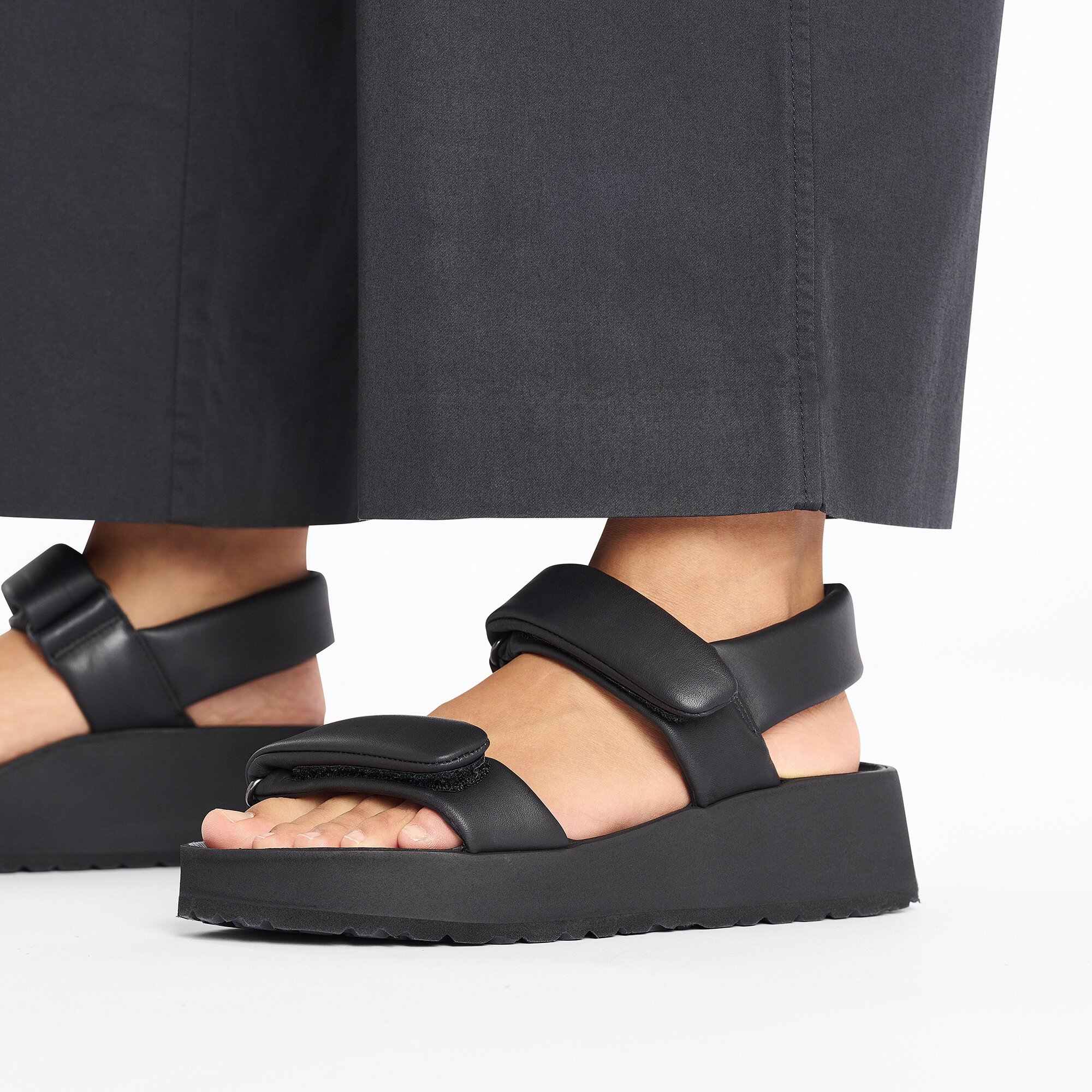 Theda Natural Leather Black | BIRKENSTOCK